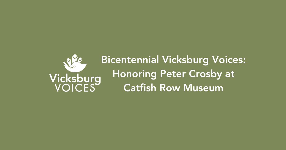 Honoring Peter Crosby - Shape Up Mississippi